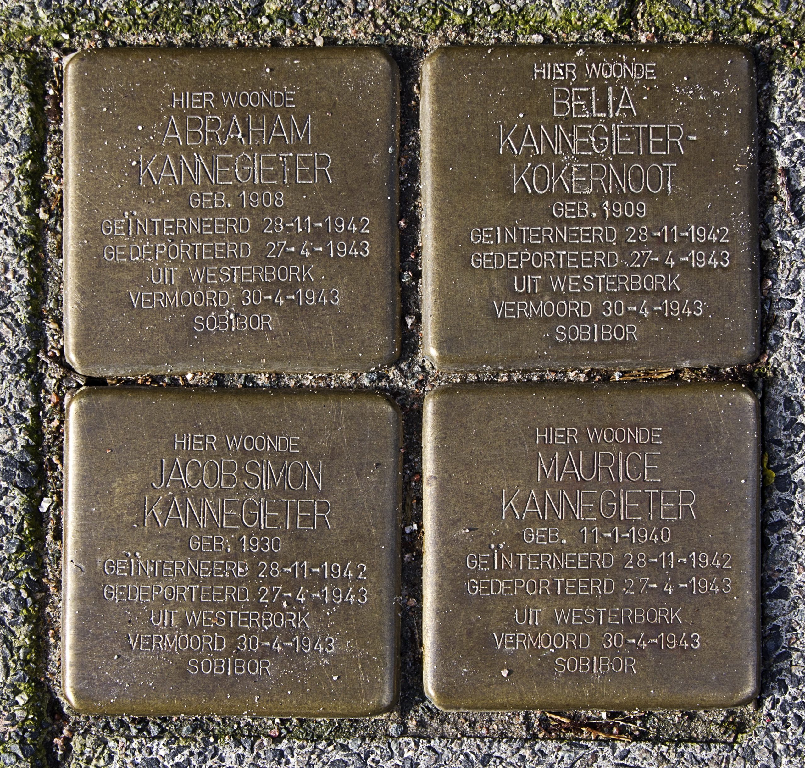 Struikelstenen, persoonlijkemonumenten in onze straten - hvhb.nl